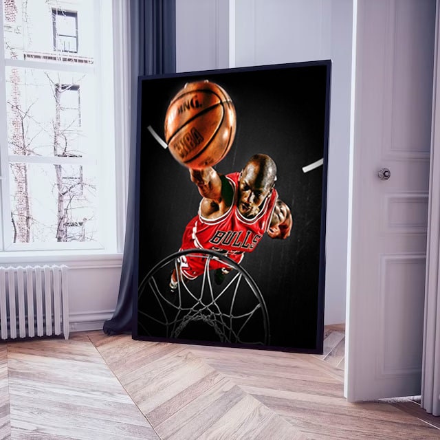Michael Jordan Poster, Michael Jordan Print, Basketball Poster sold by ...