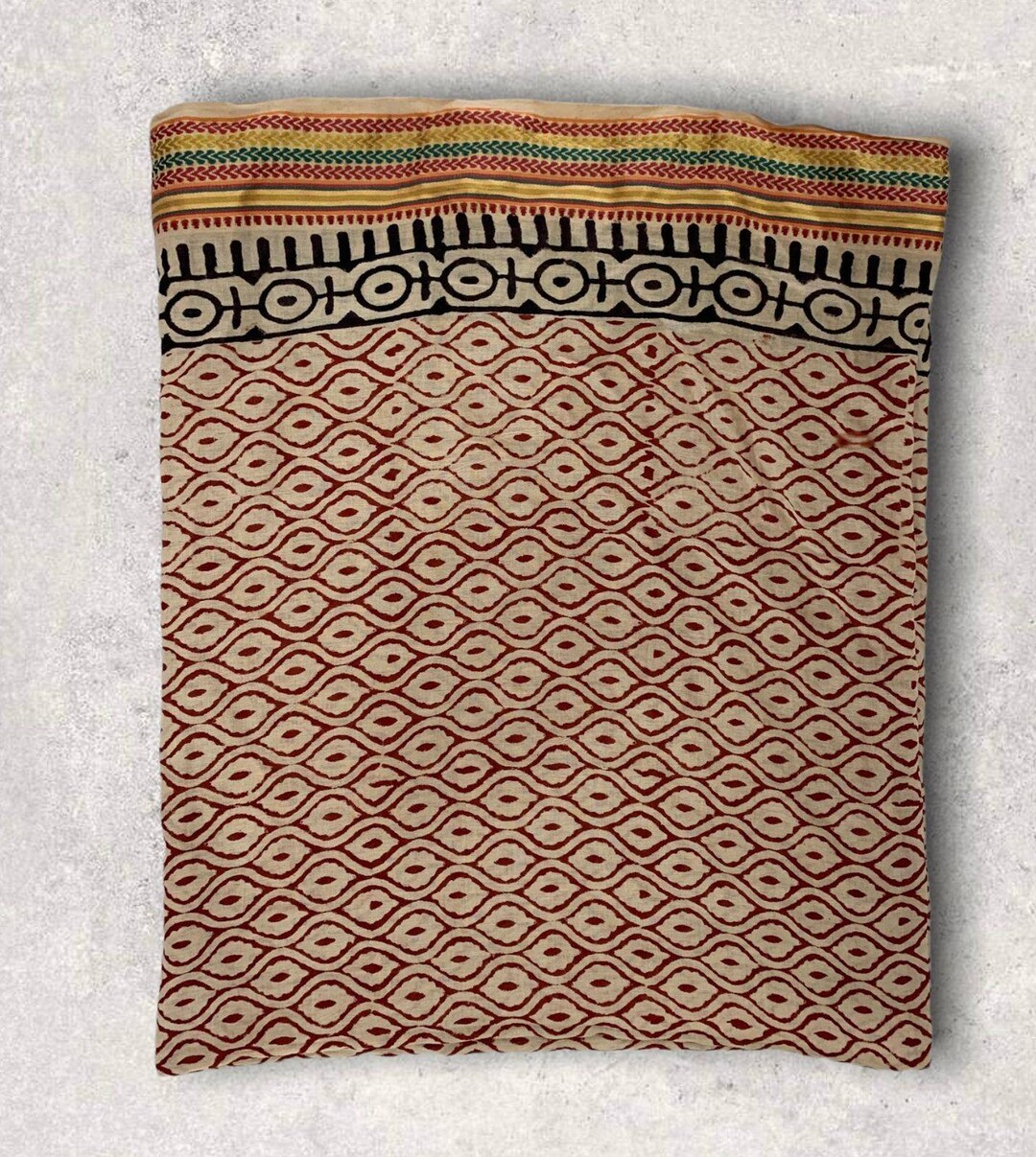 Handmade Indian Cotton Pareo, Block Print Sarong, Women's Scarf - Etsy