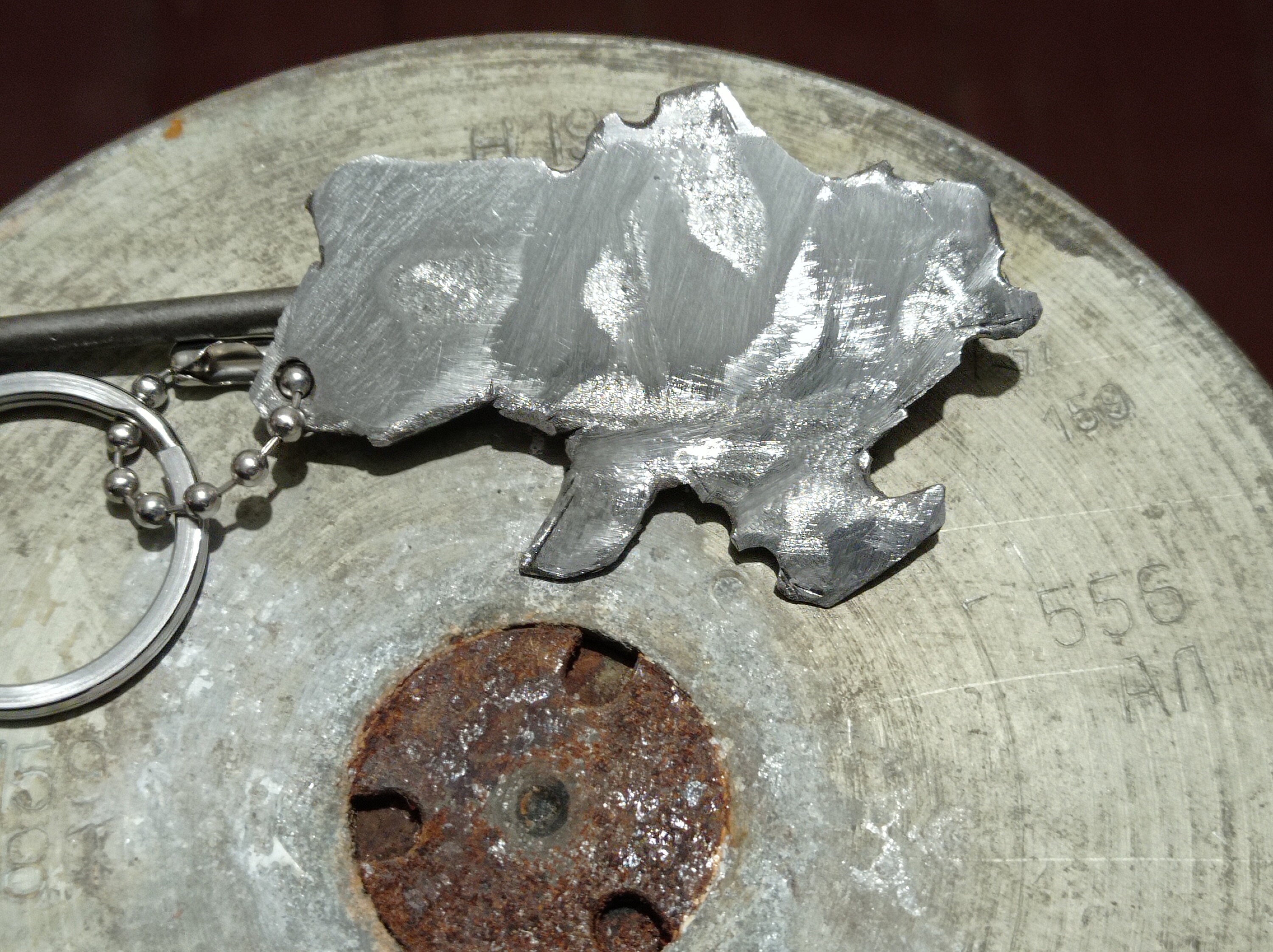 Keychain Made of Used Artillery Shells of 122 Mm Howitzer Caliber (d-30 ...