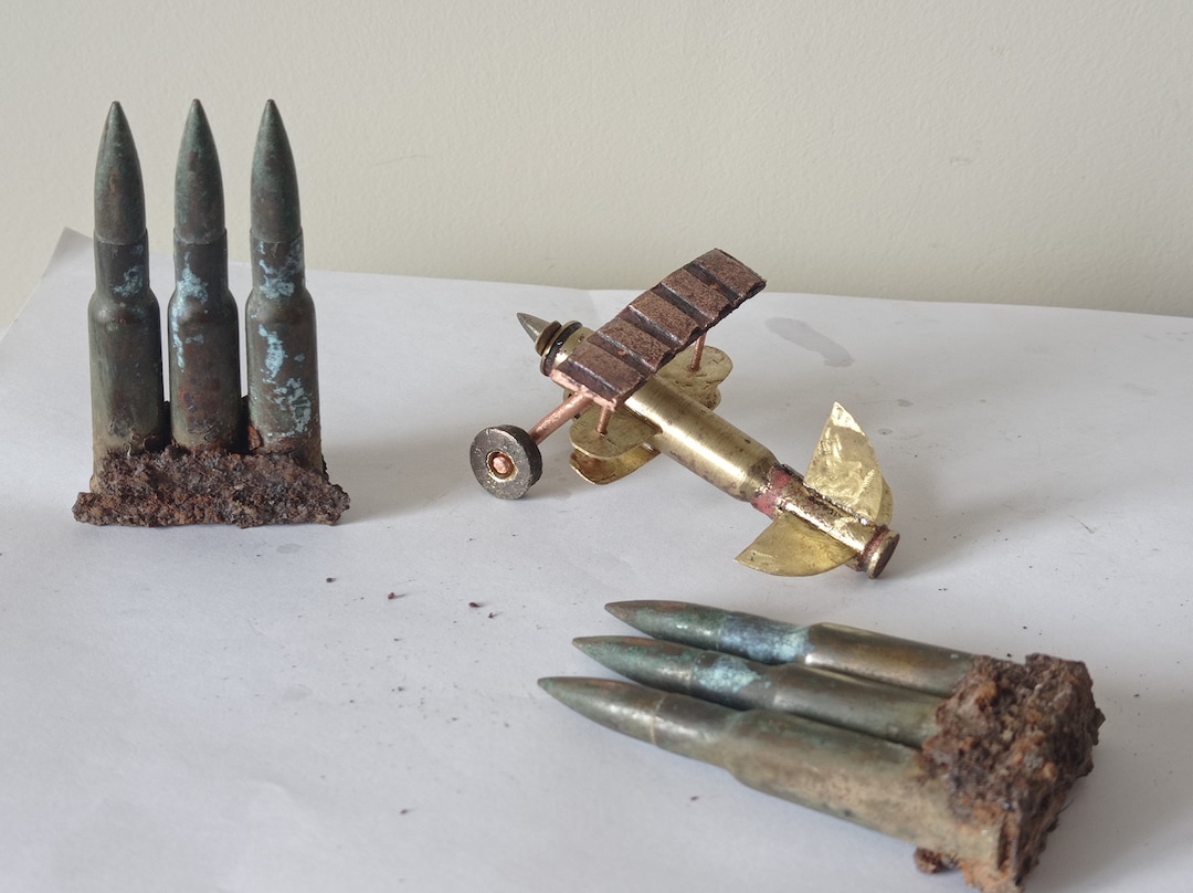 German Imperial Air Force . Trench Art WW1 . Albatros . Fokker ...