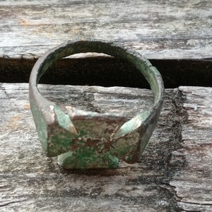 Rare WW1 Trench Art Ring in the Shape of a Cross - Etsy