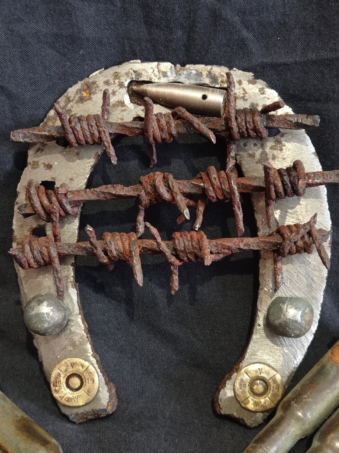 Authentic Relics of the First World War Barbed Wire Ww1 Horseshoe - Etsy