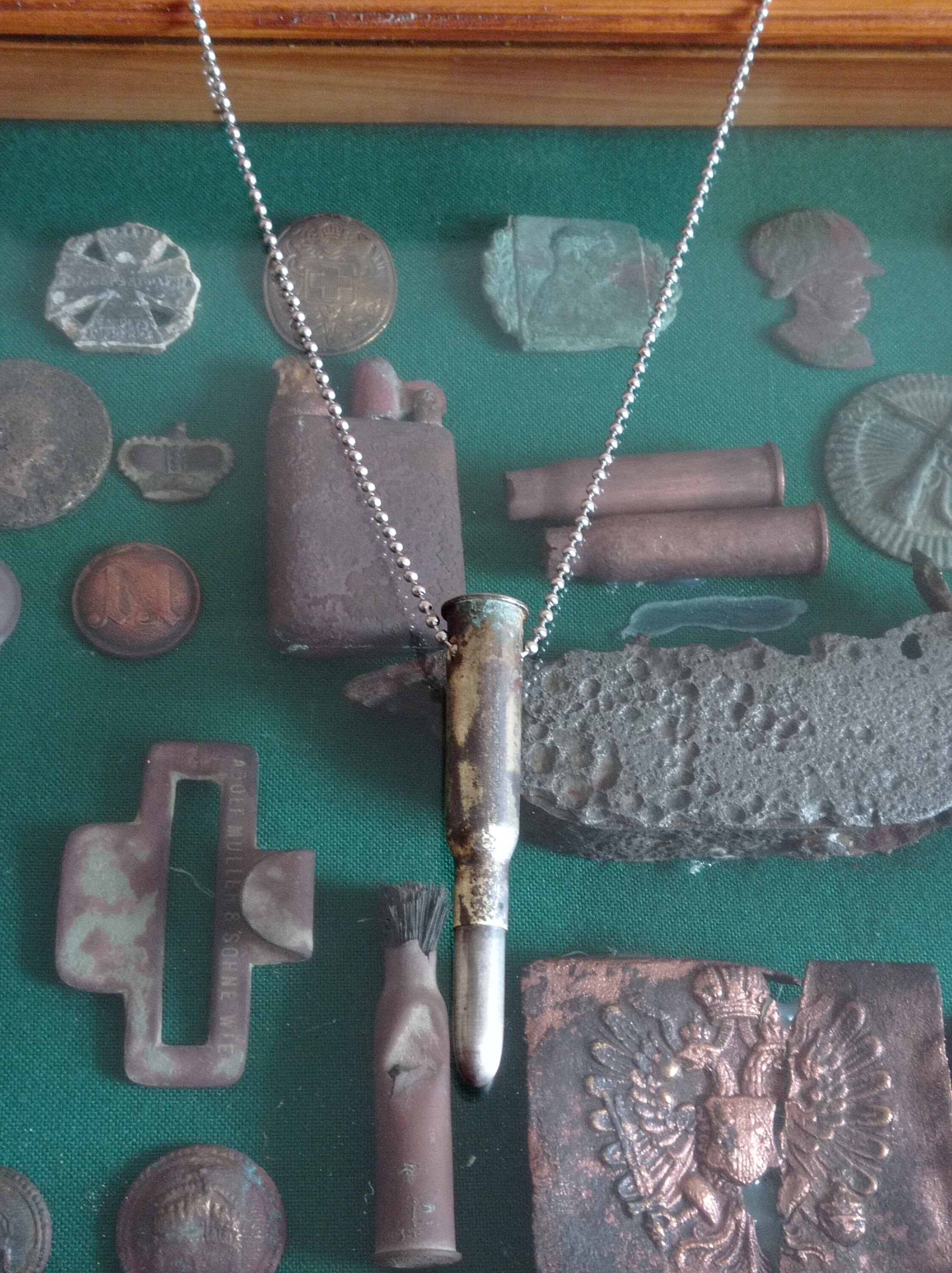 Rare A Necklace Made of World War I Bullets From a - Etsy