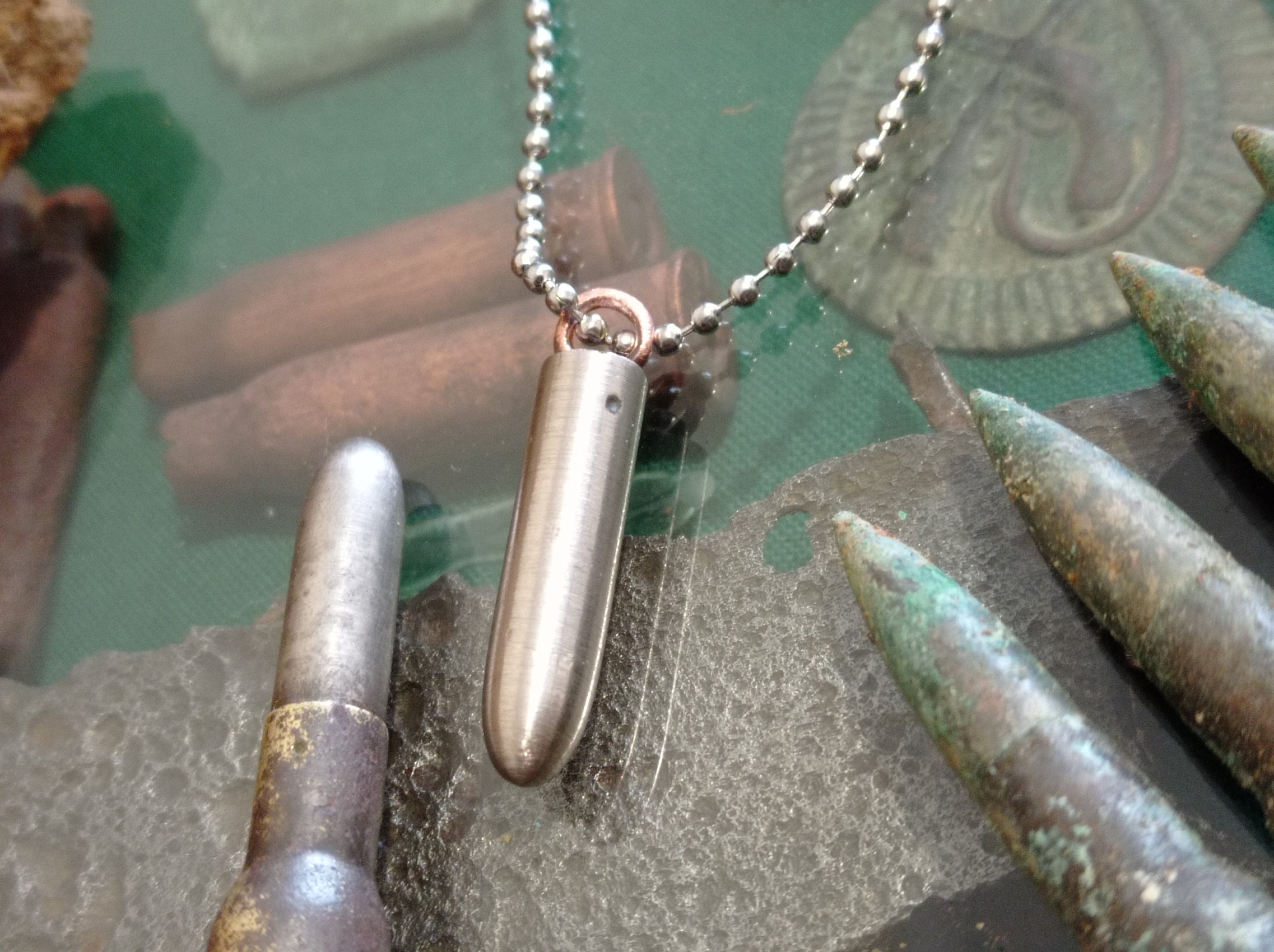 Rare A Necklace Made of World War I Bullets From a - Etsy