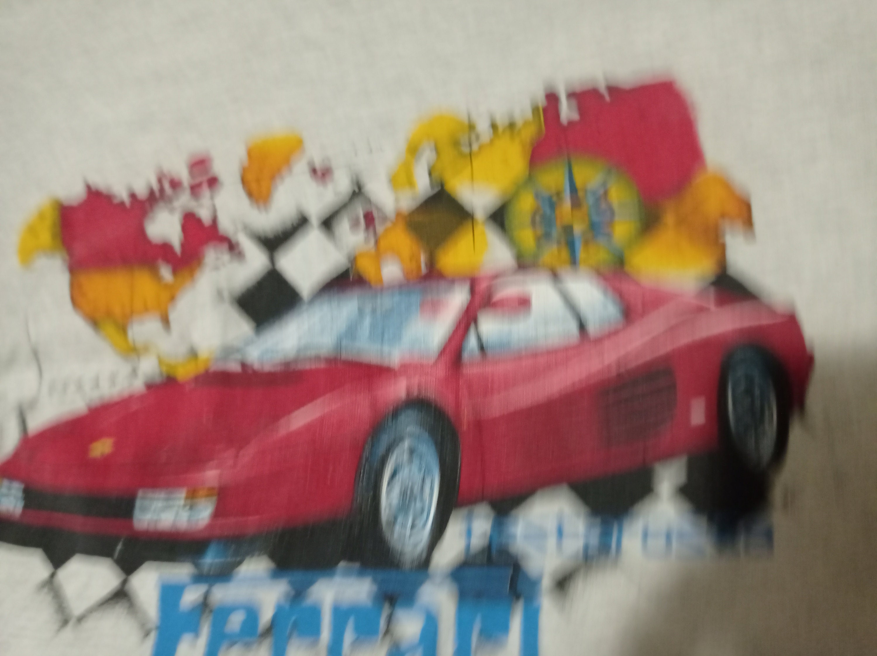 VTG T-shirt Ferrari Testarossa - Etsy UK