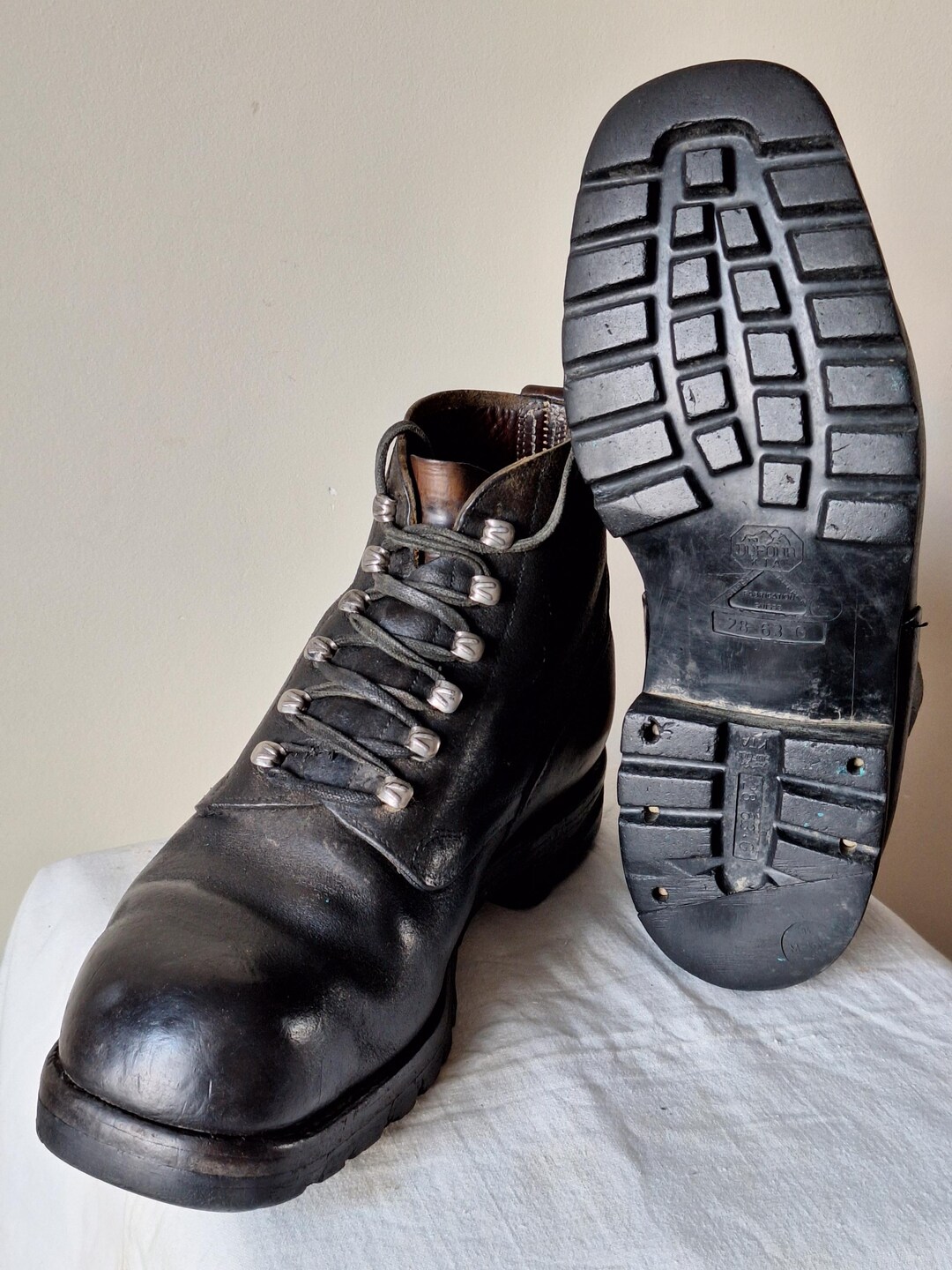 Extremely Rare 1963 Shoes EU 44 . US Size 10. UK-9.5 . Military Boots ...