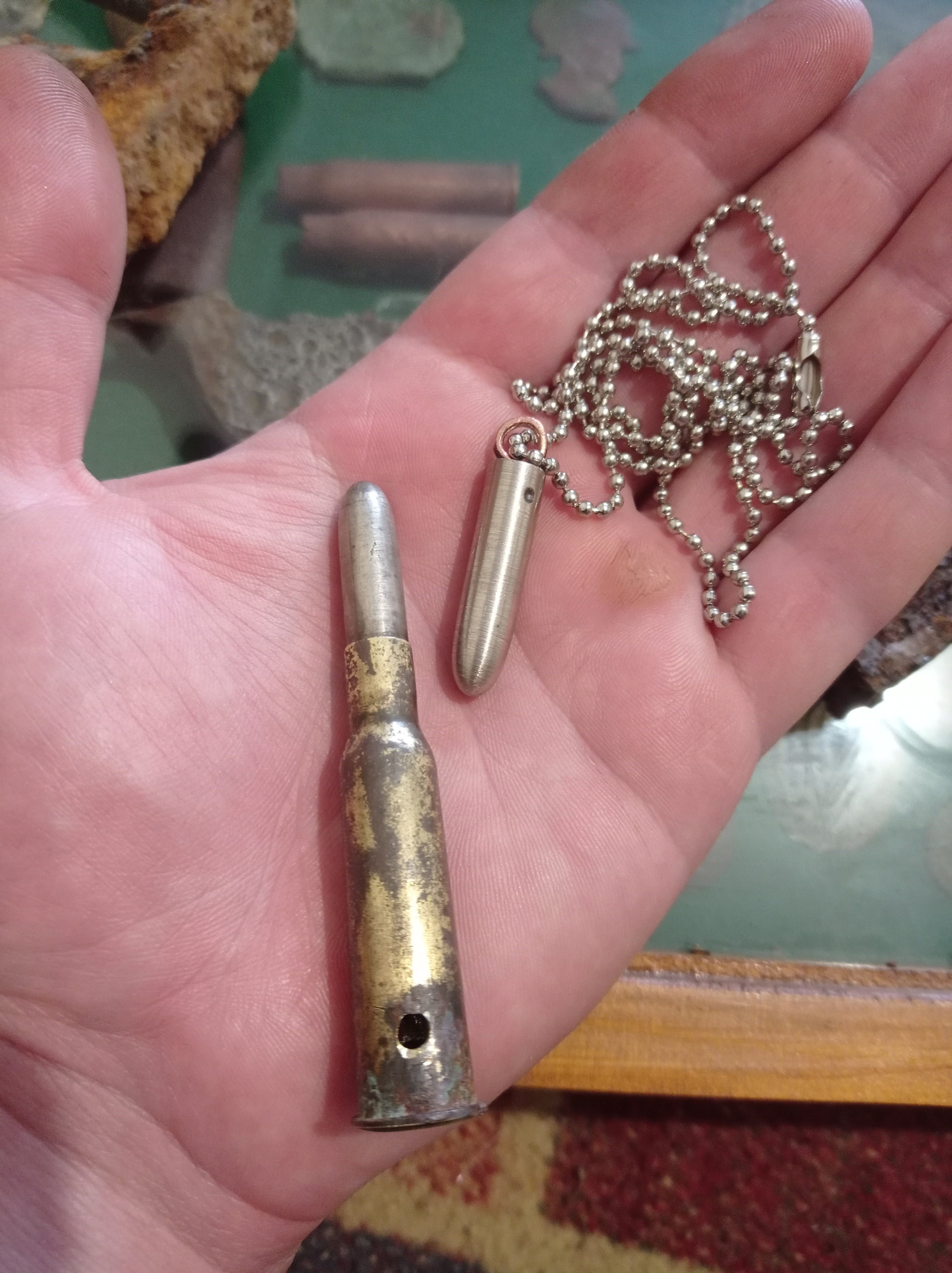 Rare A Necklace Made of World War I Bullets From a - Etsy