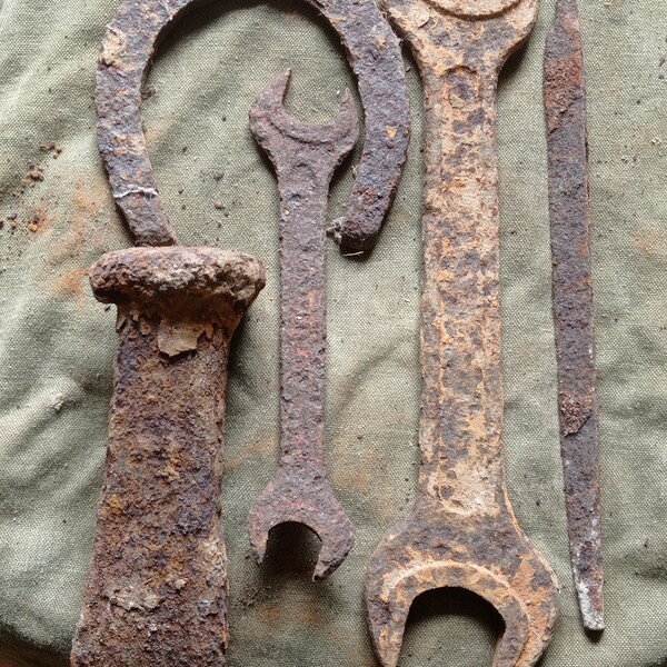 Rusty Tools - Etsy