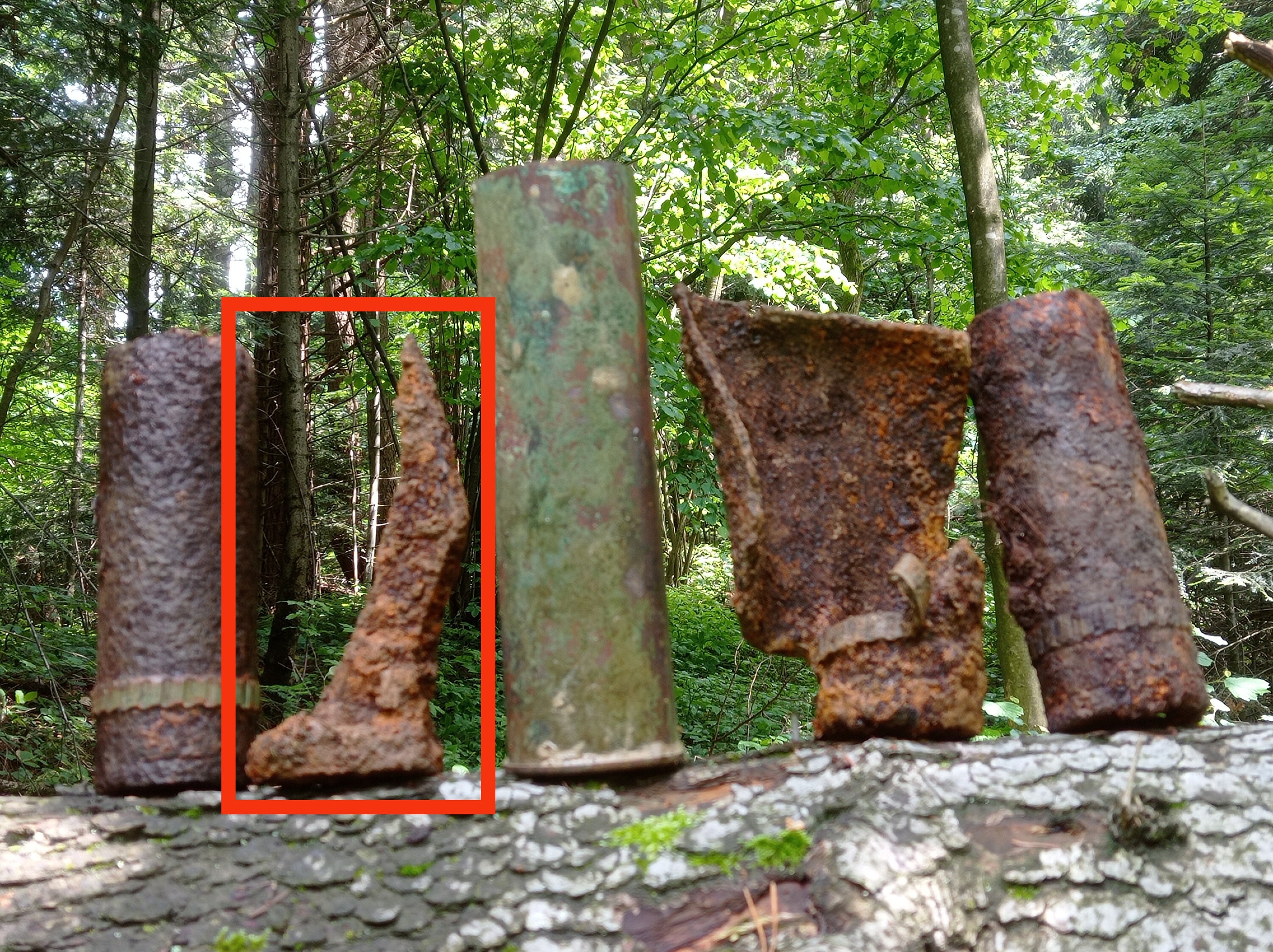 Rare Artillery Shell Fragments WW1 Souvenir of the First World War ...