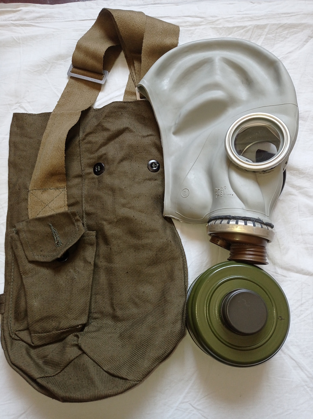 Soviet Gas Mask Kit. Gas Mask Kit GP-5 +1 Filter + Bag to Carry the ...