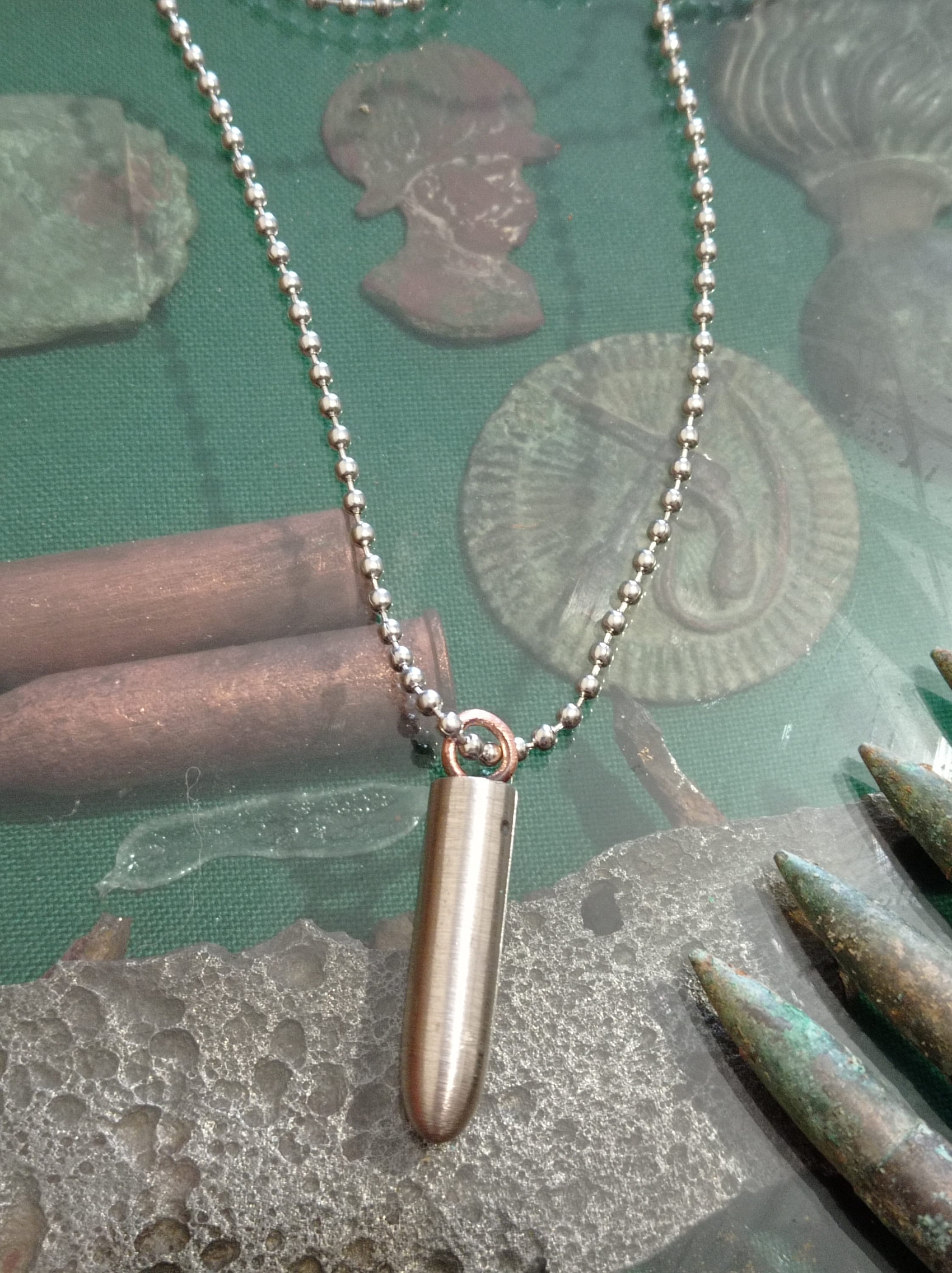 Rare A Necklace Made of World War I Bullets From a - Etsy