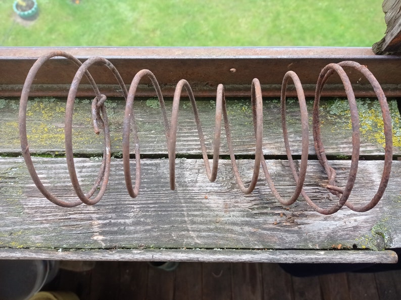 Rusty Antique Bed Springs . Rusty Metal Objects. Items for Decoration ...