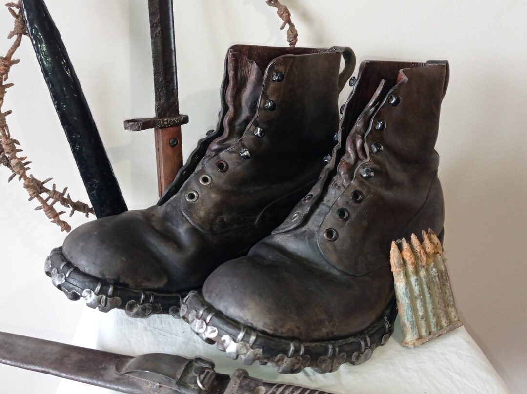 Extremely Rare 1937 Shoes Tricouni EU 41 . US Size 9. UK-8.5 . Military ...