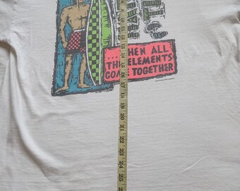 VTG T-shirt Surfing 80s Surf , Single Stitch , Size XL - Etsy VTG T-shirt Surfing 80s Surf , Single Stitch , Size XL - Etsy