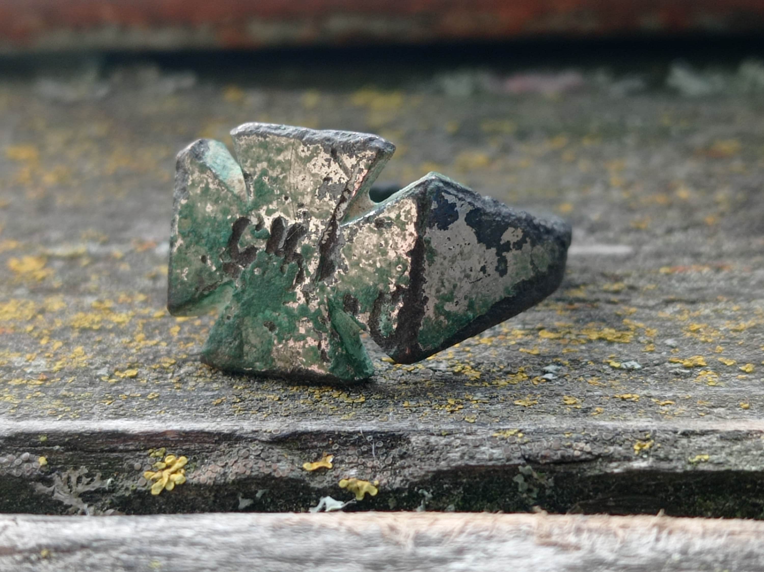 Rare WW1 Trench Art Ring in the Shape of a Cross - Etsy