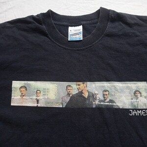T-shirt VTG James Band vintage Rare !!! groupe de rock britpop indie ...