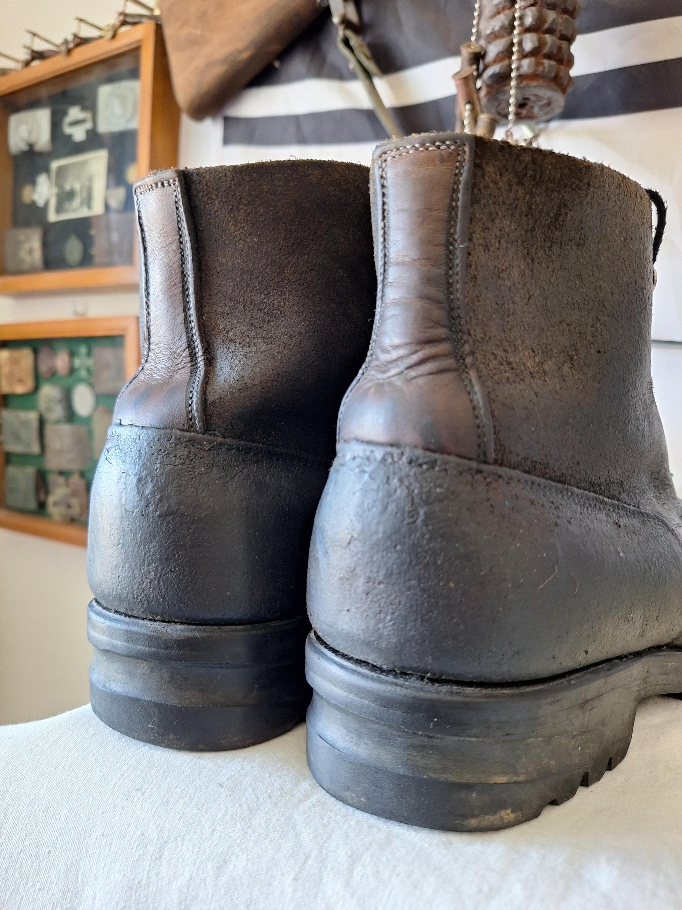 Rare Shoes EU 41 . US Size 8 . UK-7. . Military Boots Ww1-ww2 - Etsy Canada