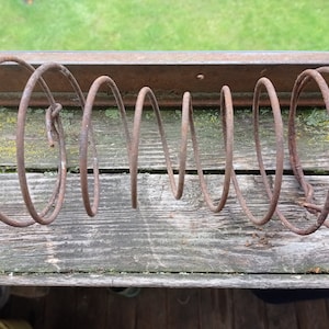 Rusty Antique Bed Springs . Rusty Metal Objects. Items for Decoration ...