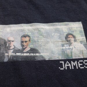 T-shirt VTG James Band vintage Rare !!! groupe de rock britpop indie ...