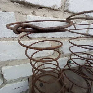 Rusty Antique Bed Springs . Rusty Metal Objects. Items for Decoration ...