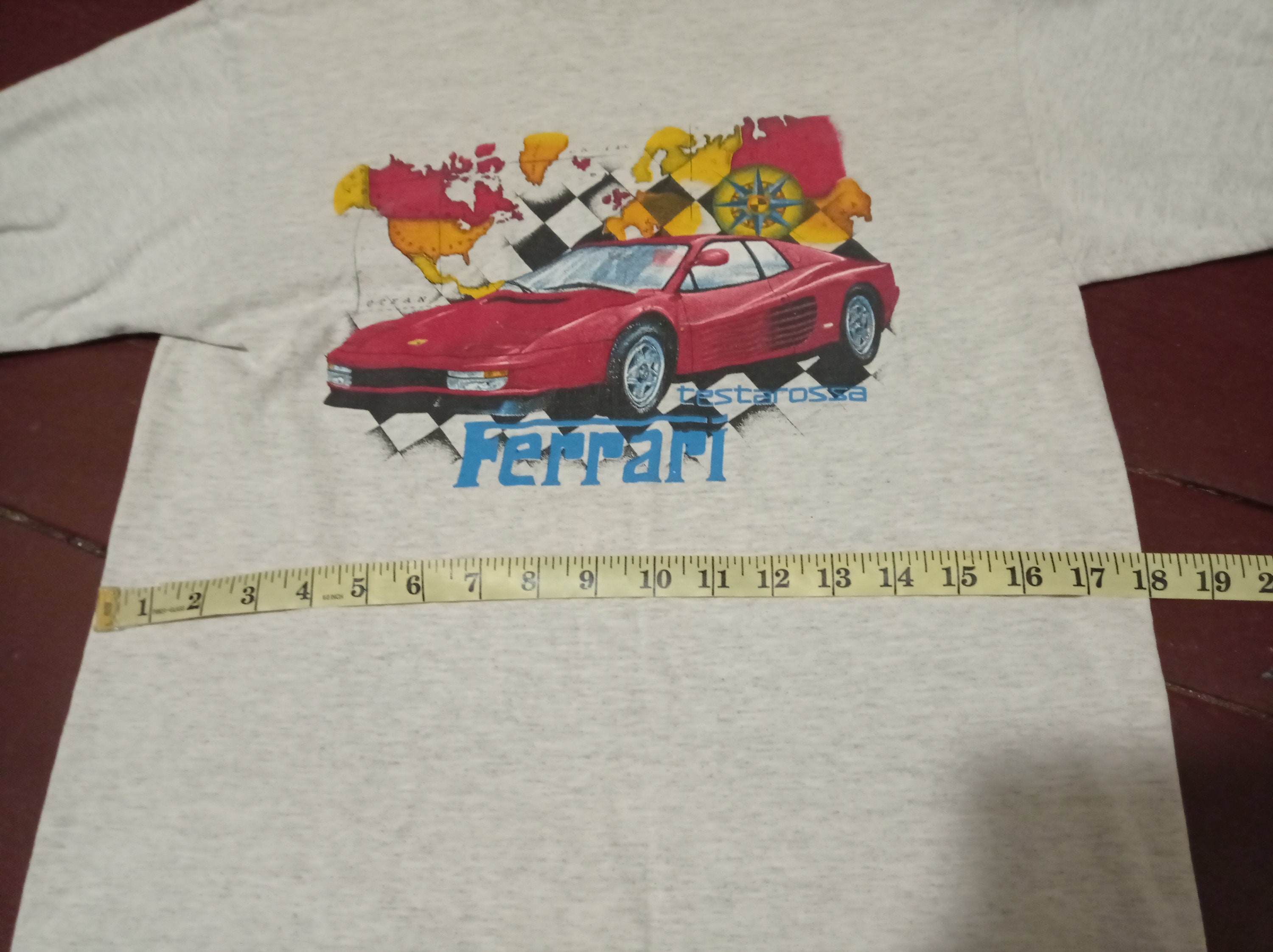 VTG T-shirt Ferrari Testarossa - Etsy UK