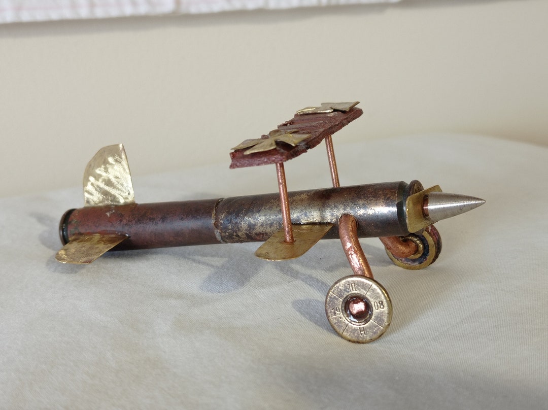 German Imperial Air Force . Trench Art WW1 . Albatros . Fokker Dr. I ...