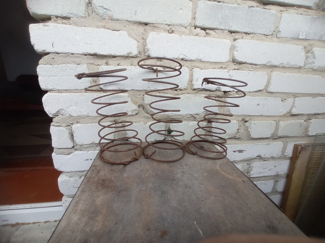 Rusty Antique Bed Springs. Rusty Metal Objects. Items for Decoration ...