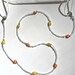 Face Mask Chain, Daisy Beaded Mask Holder, Mask Necklace, Beaded Face ...