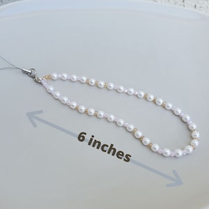 Aesthetic Phone Charm, Pearl Phone Chain, Phone Jewel, Y2k Phone Strap ...