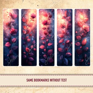 Set of 10 Printable Bookmarks, Bookmark Quote, Digital Bookmarks ...