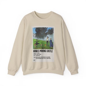 Howl's Moving Castle Crewneck Sweatshirt - Etsy