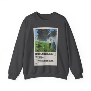 Howl's Moving Castle Crewneck Sweatshirt - Etsy