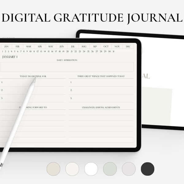 Gratitude Planner - Etsy