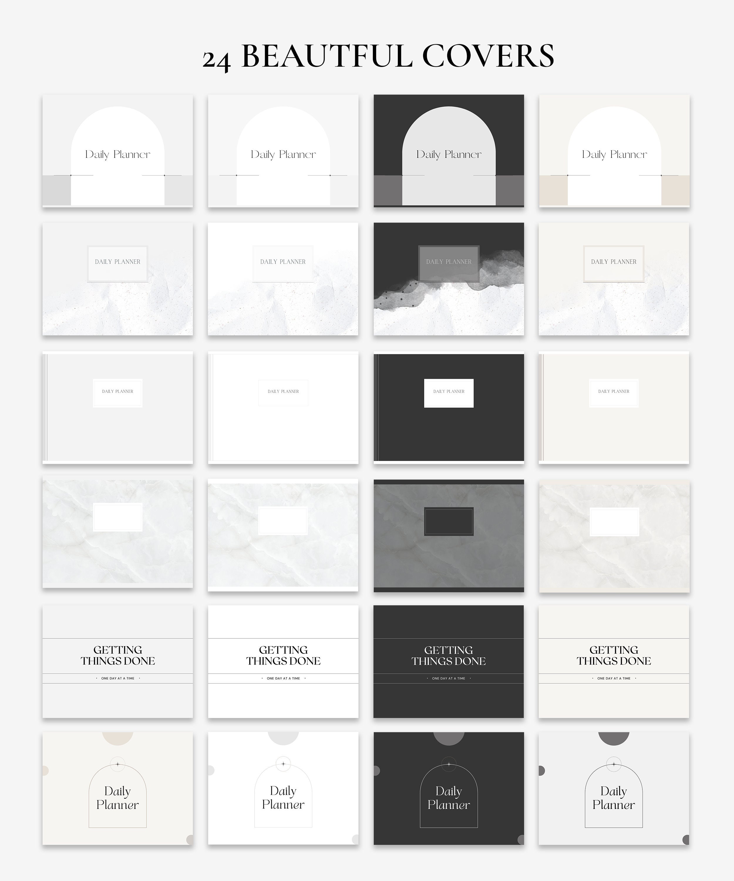 Digital Daily Planner Landscape Digital Planner Ipad 365 Day - Etsy