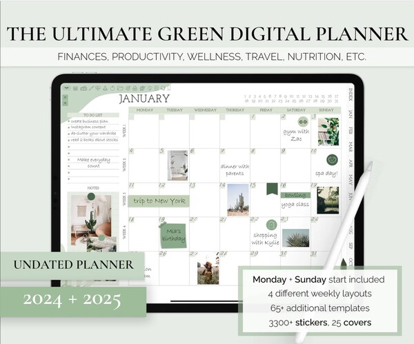 The Ultimate Life Planner Printable Bundle. Go Forward With Your ...