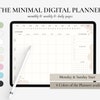 The Minimal Digital Planner, Portrait Digital Planner, iPad 365 Day ...