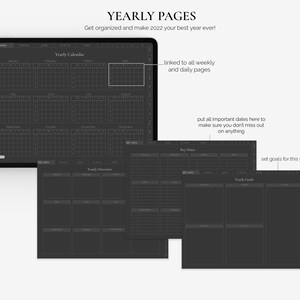 Undated Digital Planner, Goodnotes Planner, iPad Planner, Daily Planner ...