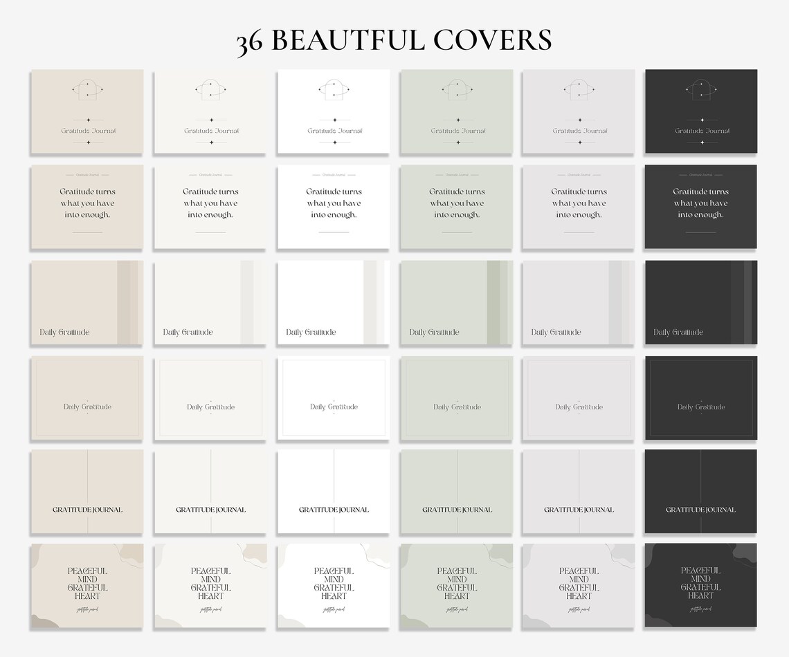 Digital Gratitude Journal 366 Daily Gratitude Pages Daily - Etsy