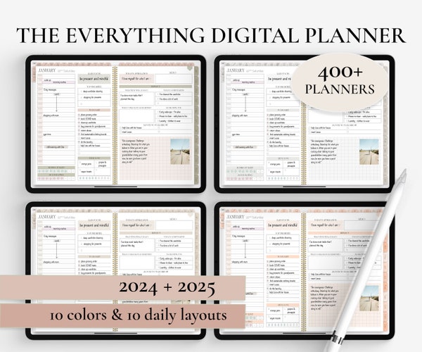 INBOX Planner Dashboard Printable Insert // A5 Half Letter A6 Personal ...