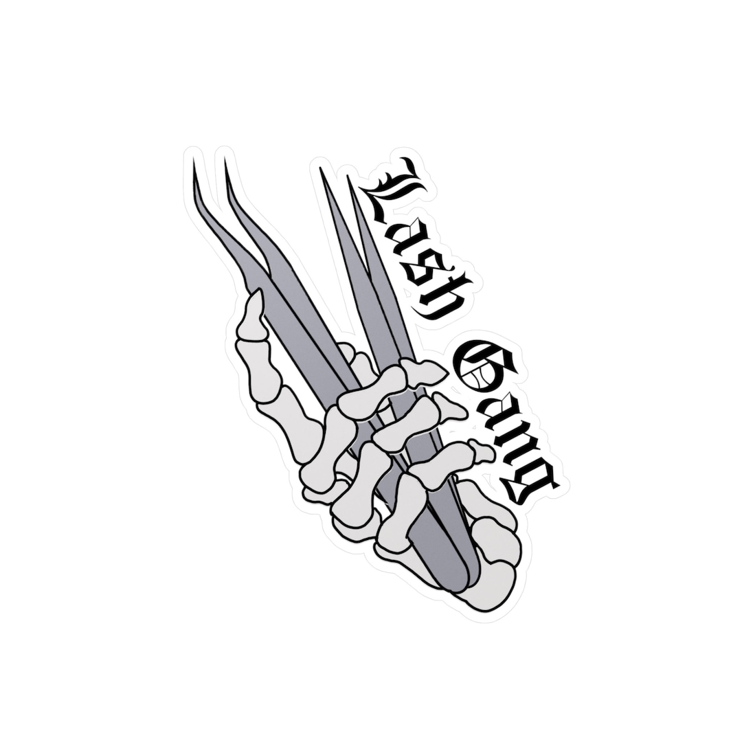Lash Gang Kiss-cut Vinyl Sticker for Lash Artist or Lash Enthusiasts - Etsy