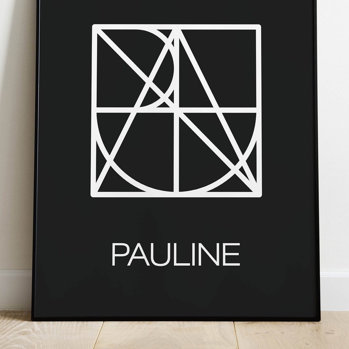 Custom Square Name Logo Line Art Tiktok or Tattoo Design - Etsy