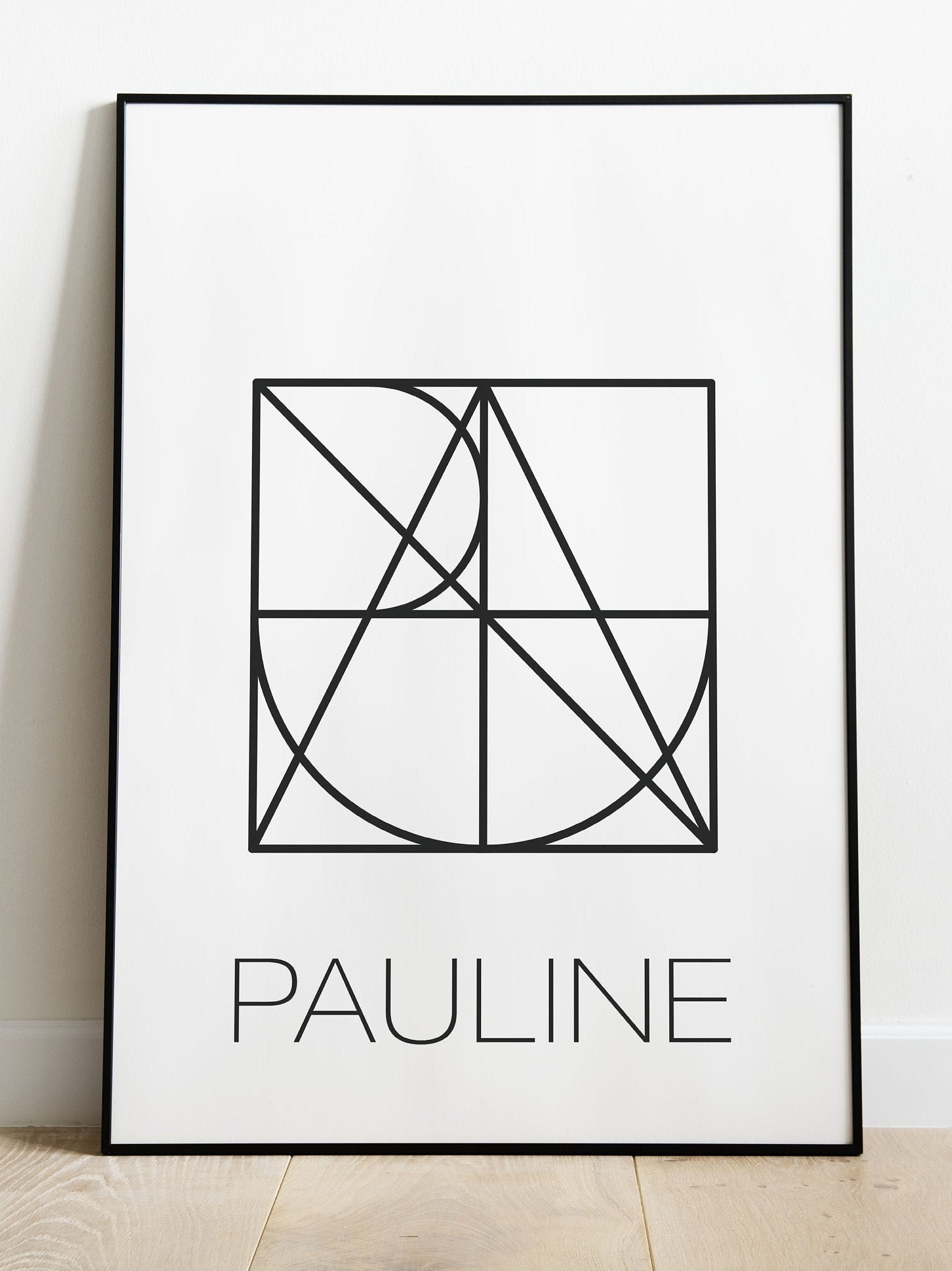 Custom Tiktok Name Logo Geometric Line Art Design, DIGITAL FILES - Etsy
