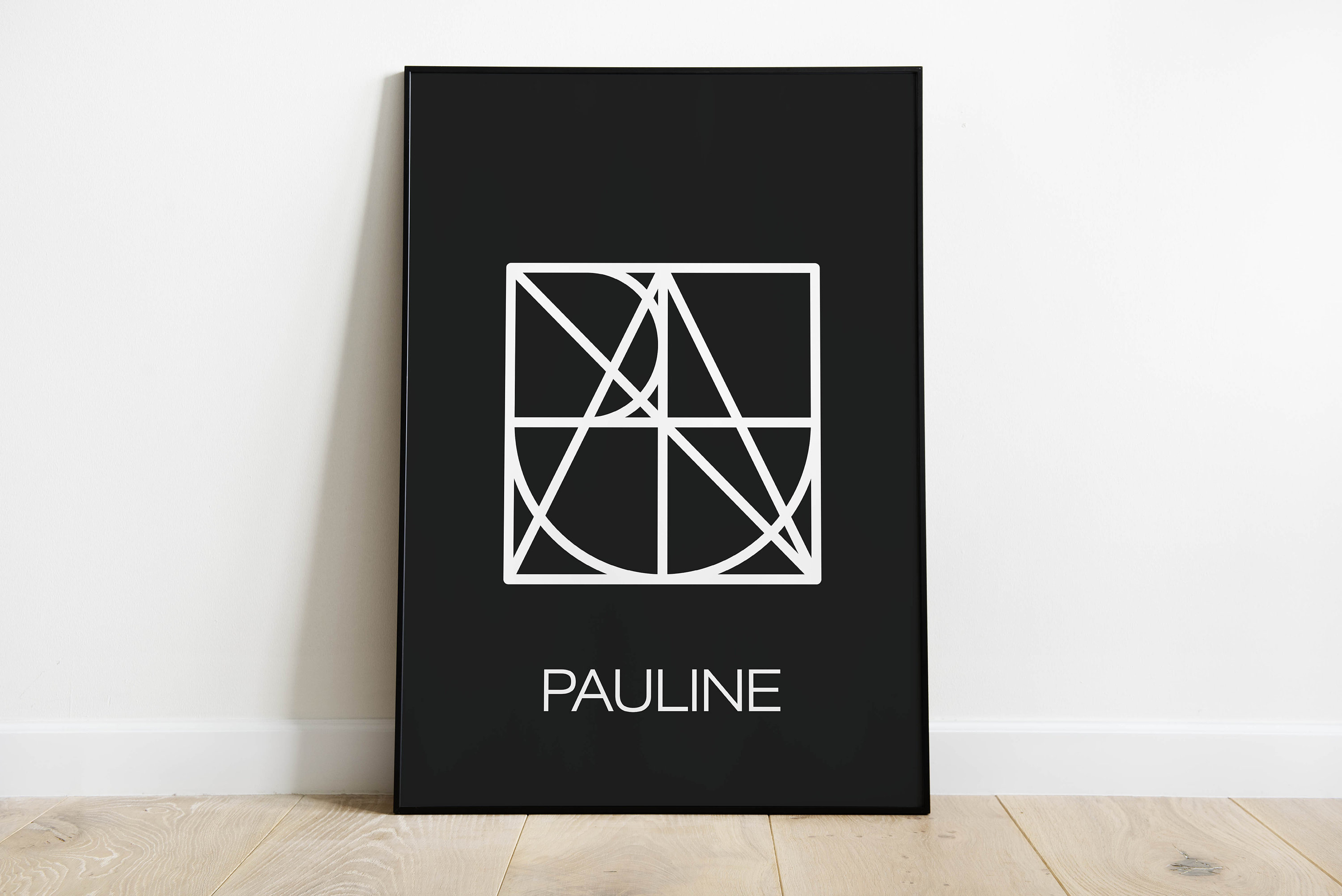 Custom Square Name Logo Line Art tiktok or tattoo Design | Etsy