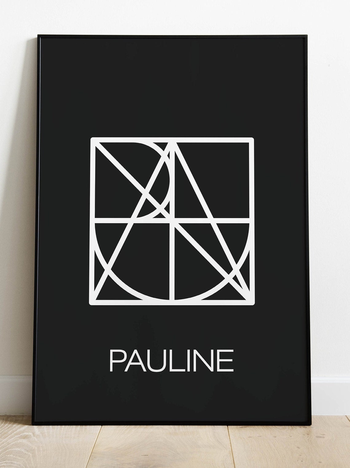 Custom Square Name Logo Line Art Tiktok or Tattoo Design - Etsy