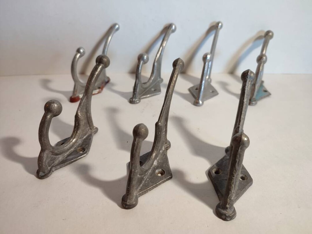 Set Soviet Wall Hooks | Vintage Wall Hooks | Aluminum Hanger | Wall ...