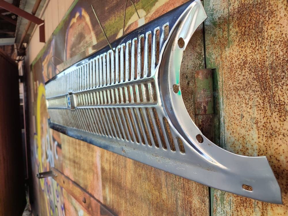 Chrome-plated Radiator Grill of the Soviet izh Car - Etsy