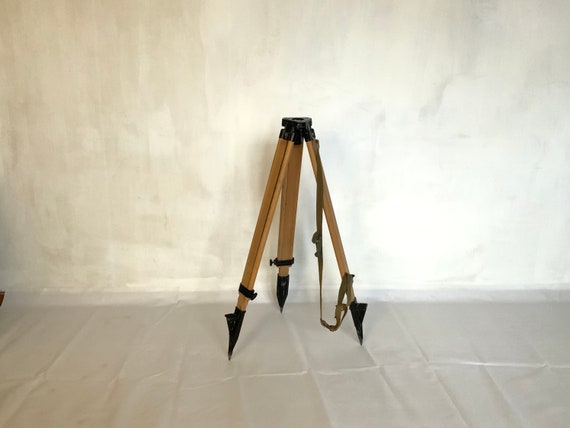 Soviet Wooden Folding Tripod Antique Wooden Tripod Soviet | Etsy