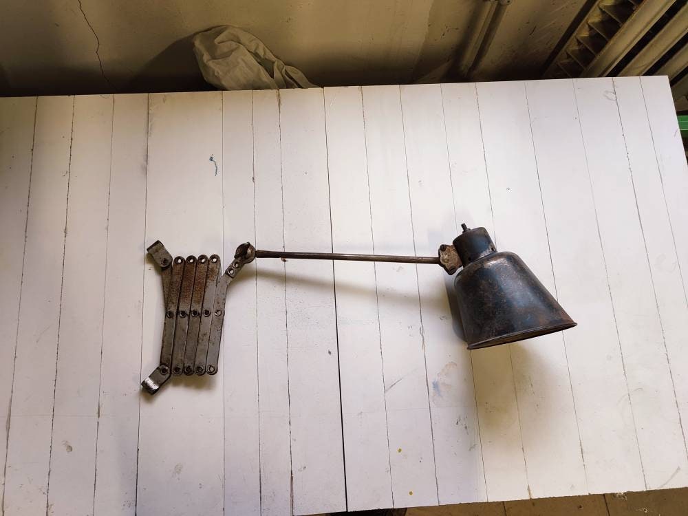 Soviet Wall Lamp / Metal Lamp / Vintage Table Lamp / Retro Light 70s ...