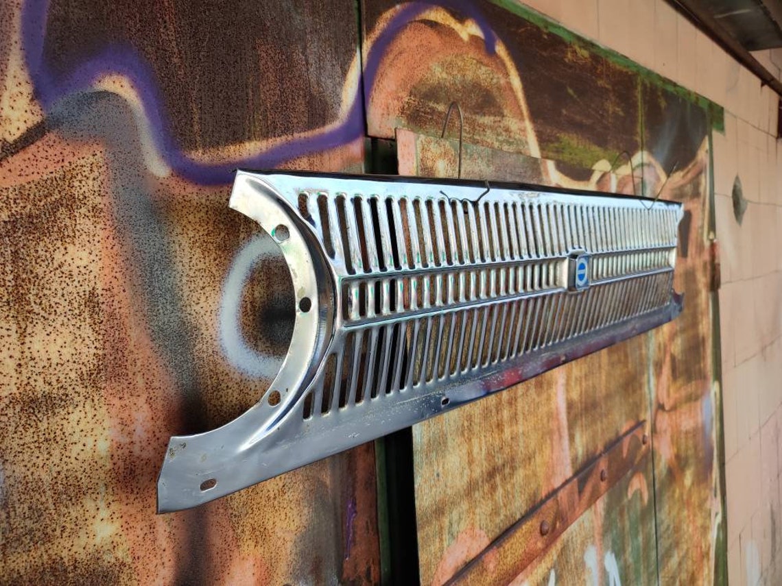 Chrome-plated Radiator Grill of the Soviet izh Car - Etsy