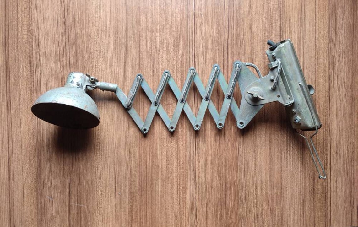 Soviet Industrial Lamp metal Lamp USSR vintage Desk Lamp - Etsy